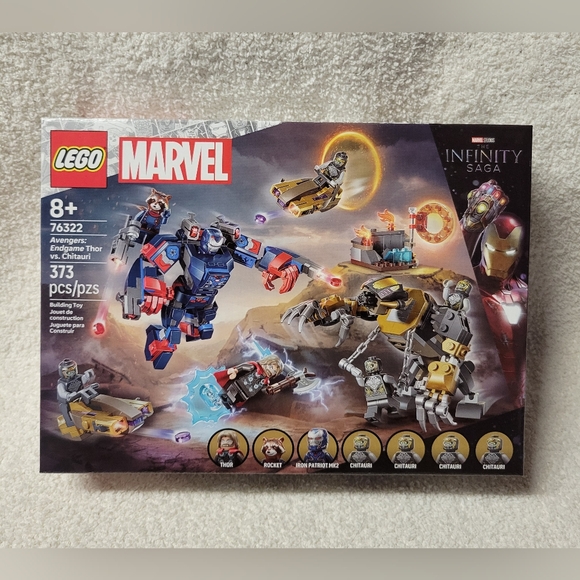Lego | Toys | Lego Marvel Avengers Endgame Thor Vs Chitauri Complete ...